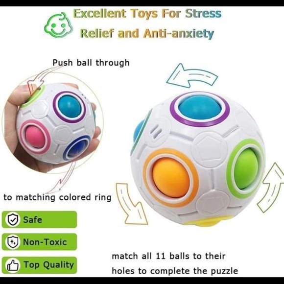 Toys | Sensory Fidget Toys Set 7 Pack Stress Relief And Antianxiety ...